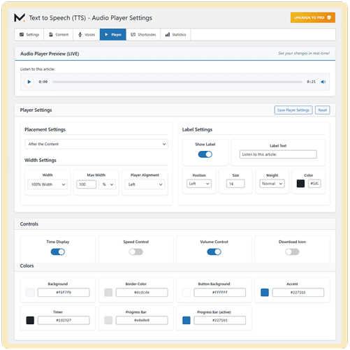 Text to Speech WordPress Plugin - Make Your Content Accessible