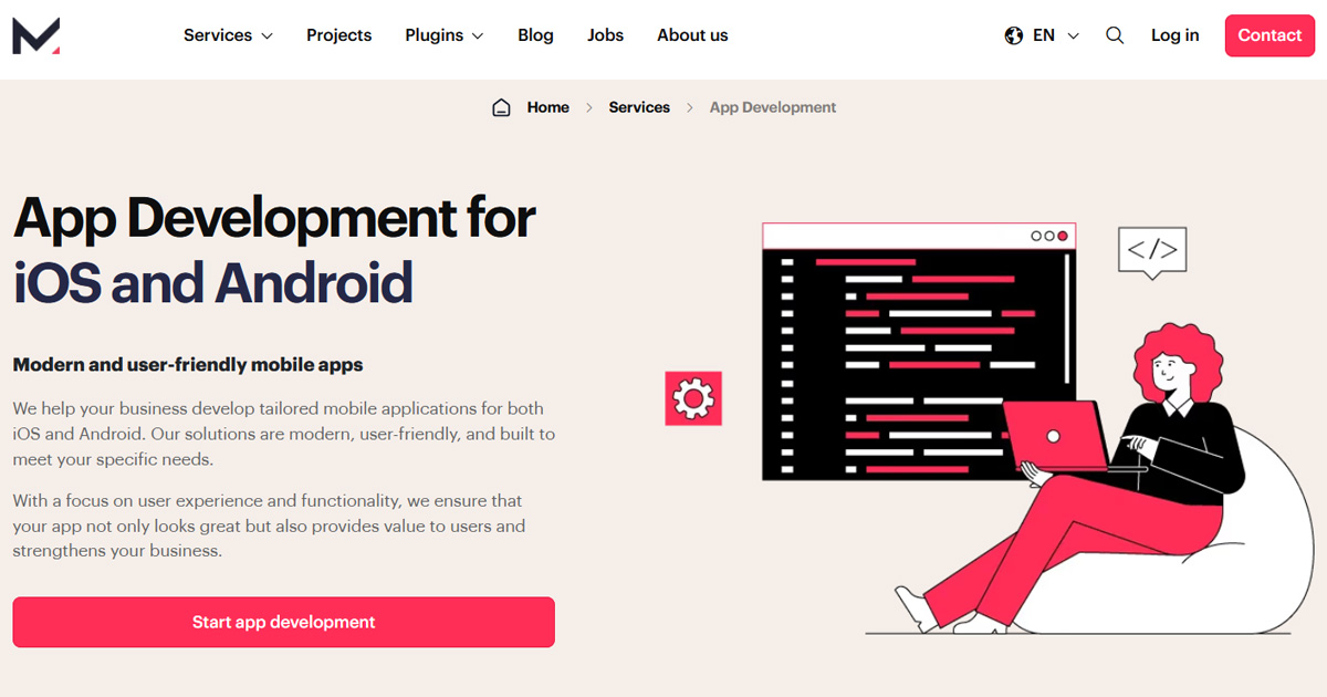 App Development for iOS and Android - Mementor AS