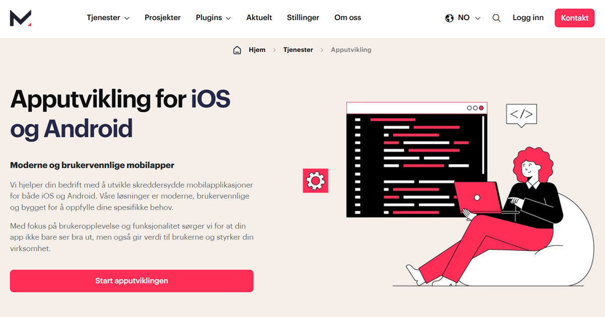 Apputvikling for iOS og Android - Mementor AS